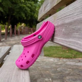 【Crocs】Crocs 卡駱馳 經典克駱格 懶人鞋 女鞋 粉10001-6UB交換禮物