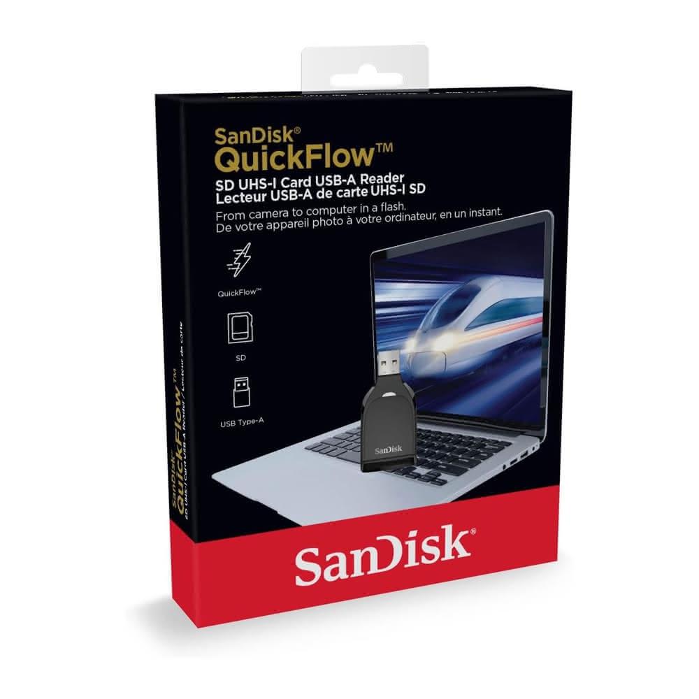 SanDisk QuickFlow 高速讀卡機 UHS-I 傳輸速度高達 250MB/s SDDR-C731 讀卡機