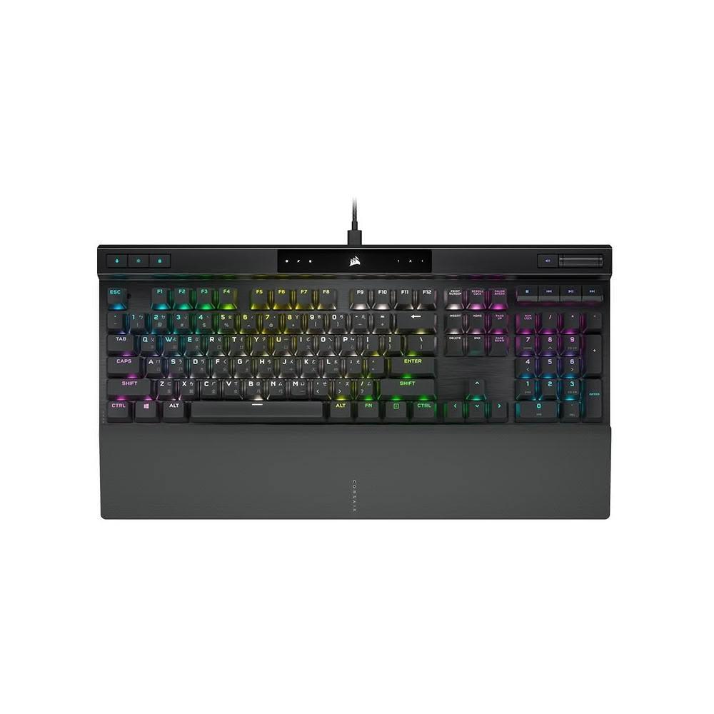 【CORSAIR 海盜船】K70 RGB PRO 電競鍵盤 青軸 紅軸 茶軸 靜音紅軸 銀軸 PC鍵帽 PBT鍵帽 中刻 英刻