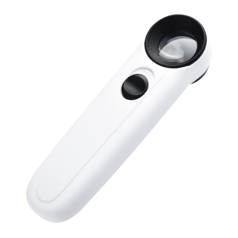 【JOEKI】放大鏡LED 高倍數放大鏡 迷你放大鏡 40倍放大鏡 顯微放大鏡 迷你光學放大鏡