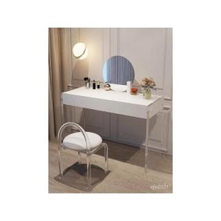 熱賣亞剋力懸浮化妝桌小戶型臥室現代簡約北歐輕奢梳妝臺收納櫃一體桌 I23N