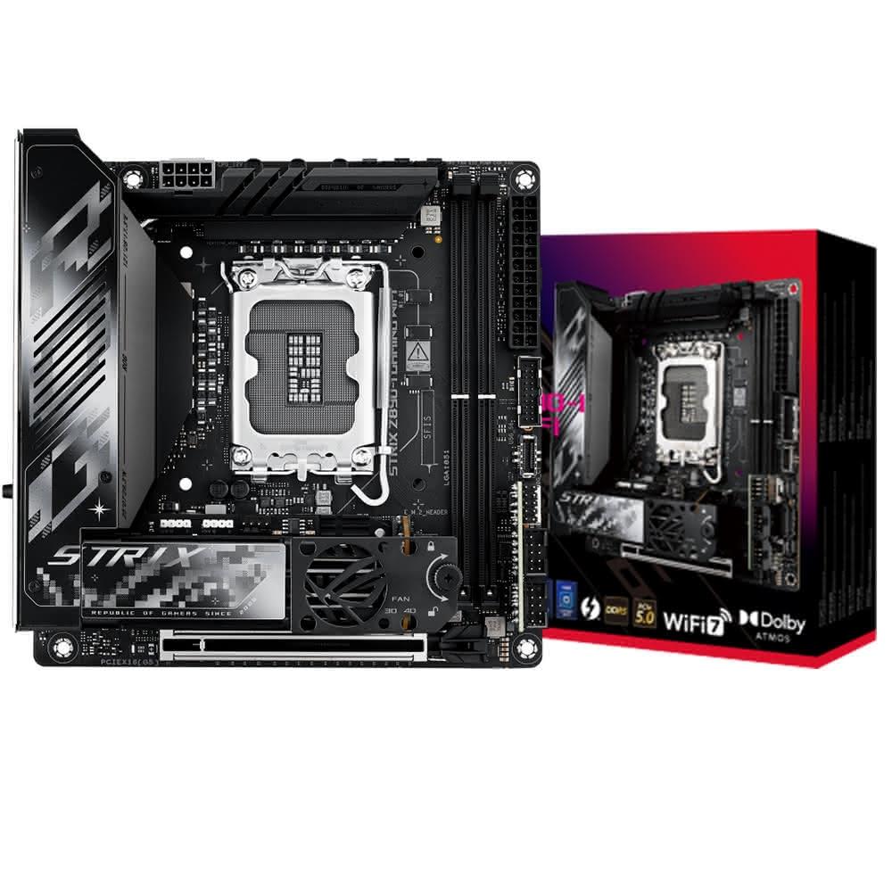 【ASUS 華碩】ROG STRIX Z890-I GAMING WIFI D5 LGA1851主機板ITX/3+2年保