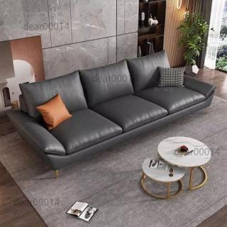 休閑館-極簡輕奢科技布藝客廳沙發小戶型北歐現代簡約免洗三人組合網紅款W21