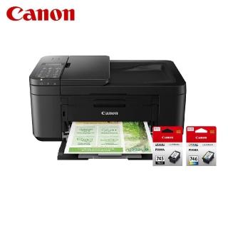 【Canon】搭1黑1彩墨水PG-745+CL-746★PIXMA TR4670 傳真多功能複合機 噴墨印表機