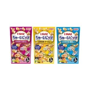 【CIAO】袋出 啾嚕迷你夾心捲 12g*3/包 6包/袋 (狗零食、肉泥捲心酥、夾心捲)