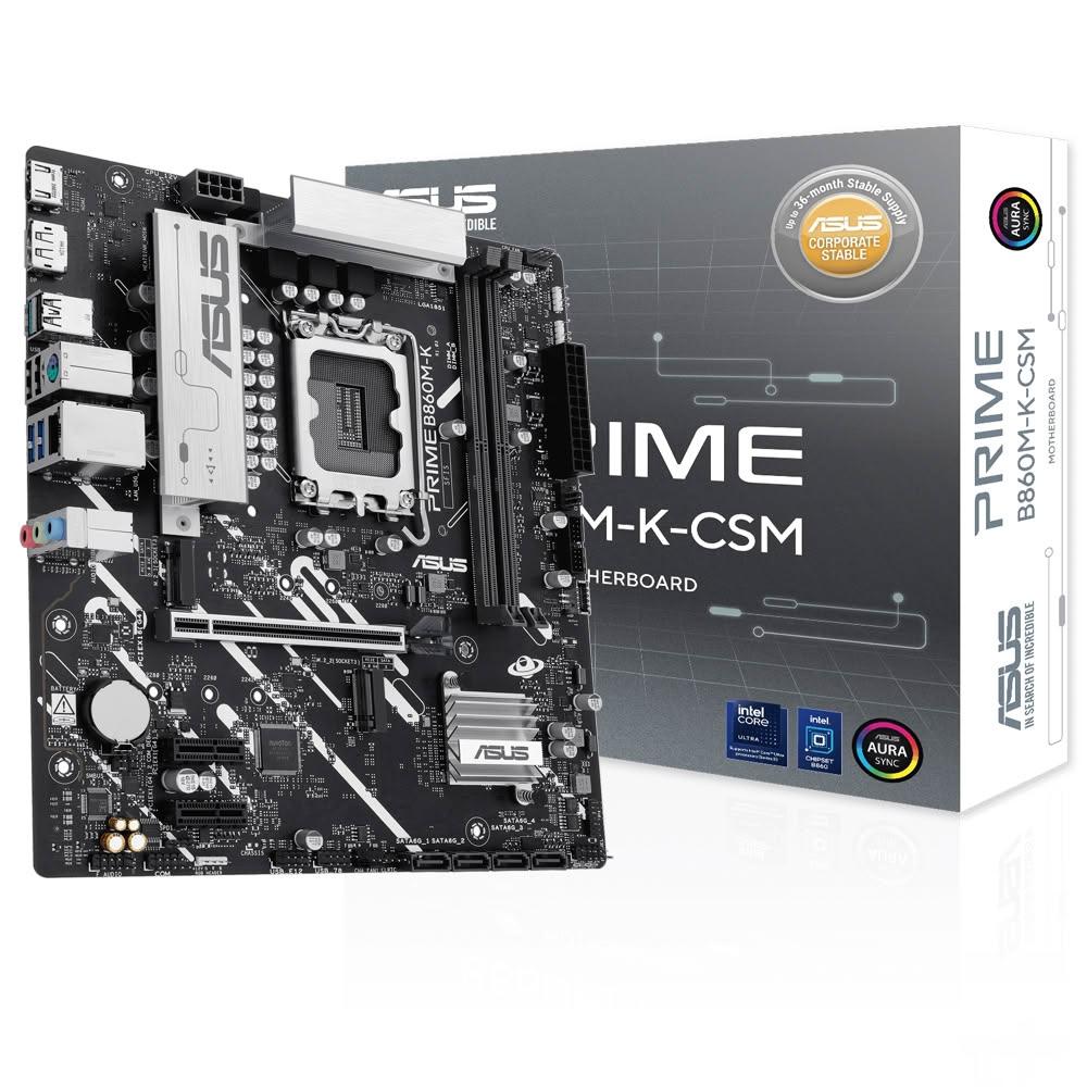 【ASUS 華碩】PRIME B860M-K-CSM D5 LGA1851主機板MATX/3+1年保