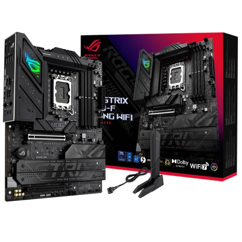 【ASUS 華碩】ROG STRIX B860-F GAMING WIFI D5 LGA1851主機板ATX/3+2年保