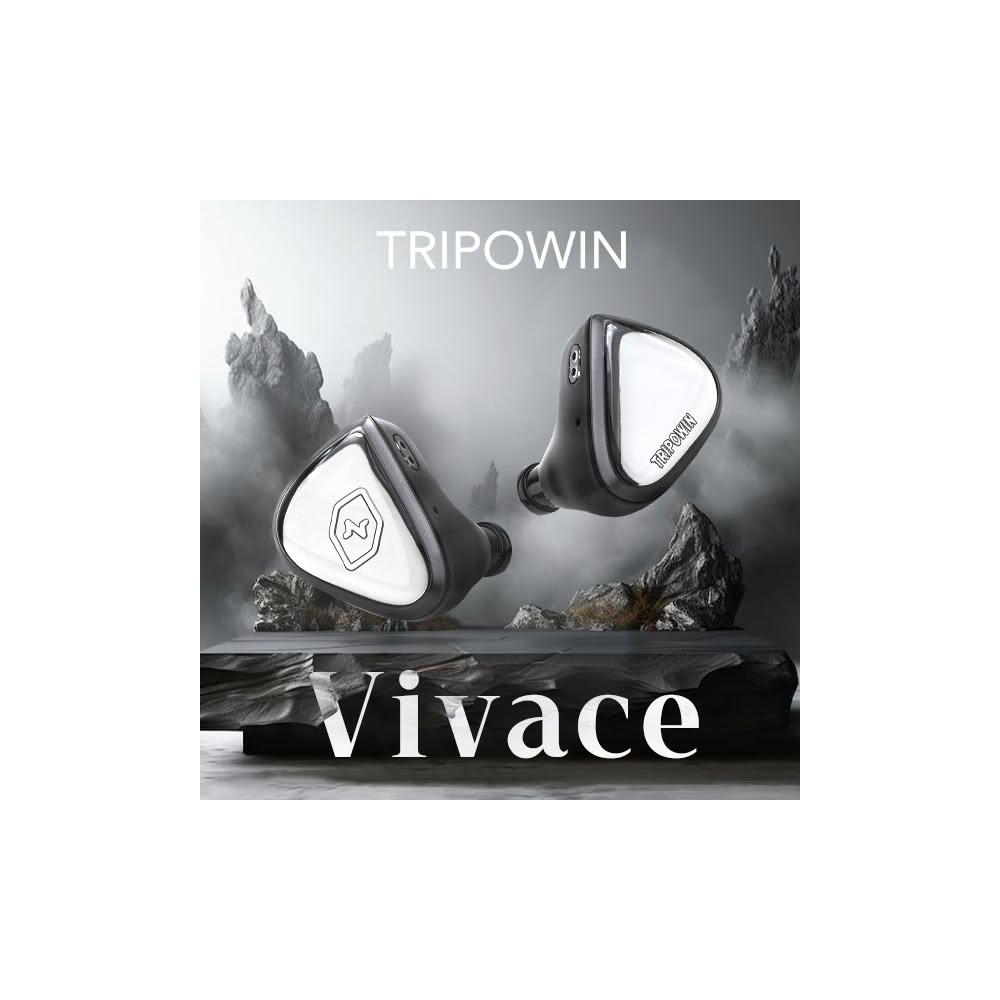 Tripowin Vivace 0diBi 聯名款 鈦振膜動圈單體 入耳式耳機 台灣公司貨 一年保固