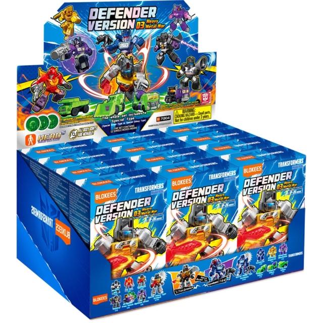 【BLOKEES】BLOKEES布魯可 變形金剛可動積木公仔星辰版 一盒12入款 正版公司貨