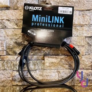 【KLOTZ】Klotz KY7-150 3.5-雙RCA Y Cable 1.5公尺 音響 喇叭 混音器 擴大機 線材 導線 公司貨