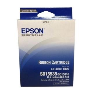 【EPSON】★LQ-680C 原廠色帶 LQ680C LQ-680 LQ-670C 單捲 S015535
