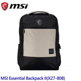 【MSI 微星】MSI Essential Backpack II(X27-808)