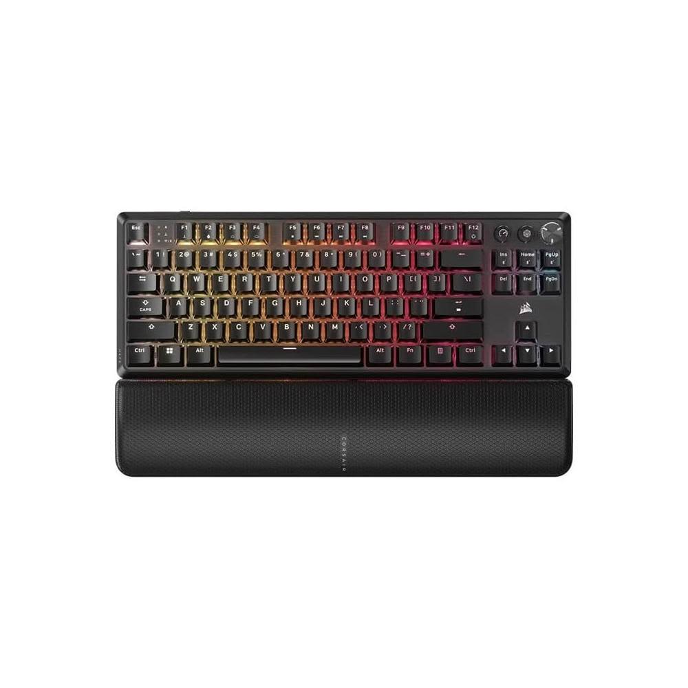 【CORSAIR 海盜船】K70 CORE RGB TKL WIRELESS 無線 電競鍵盤 英刻 紅軸 ABS鍵帽