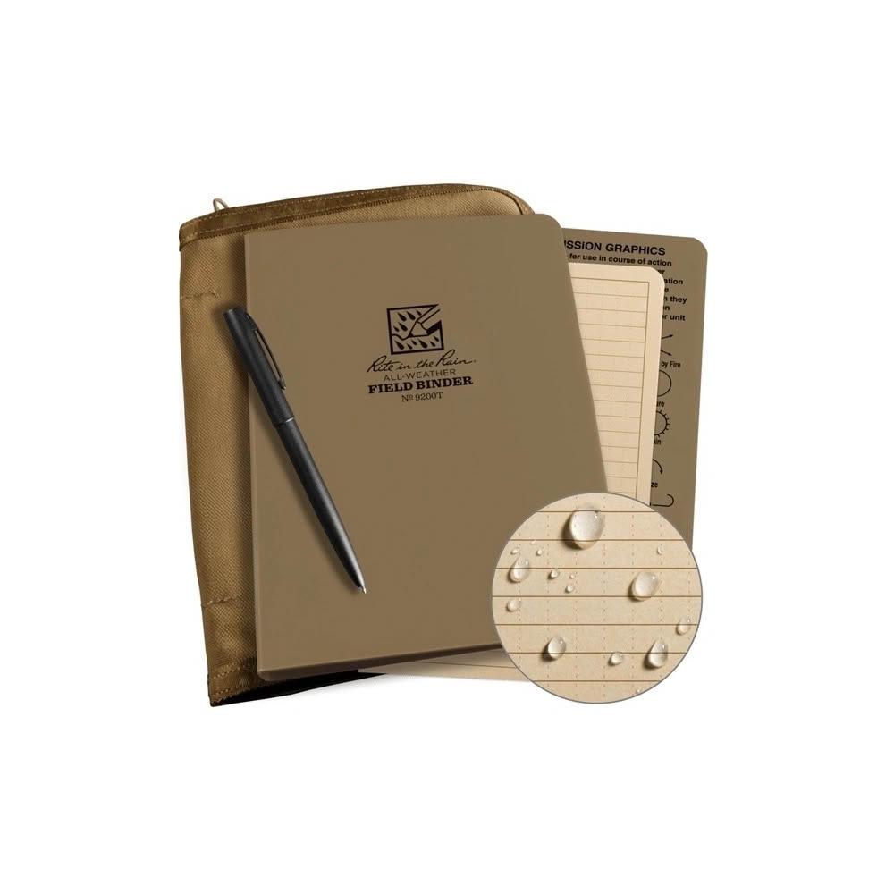 Rite in the Rain 防水紙 - 活頁筆記本套組 / Tactical Ring Binder Kit