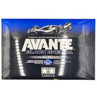 【TAMIYA】TAMIYA TAMIYA TAMIYA TAMIYA 田宮 1/10 AVANTE 黑色特仕版 •47390