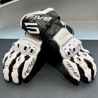 法國 Five 5 2024新款 RFX3 EVO 白黑 中階競技長手套 山羊皮 CE護具 選手同款