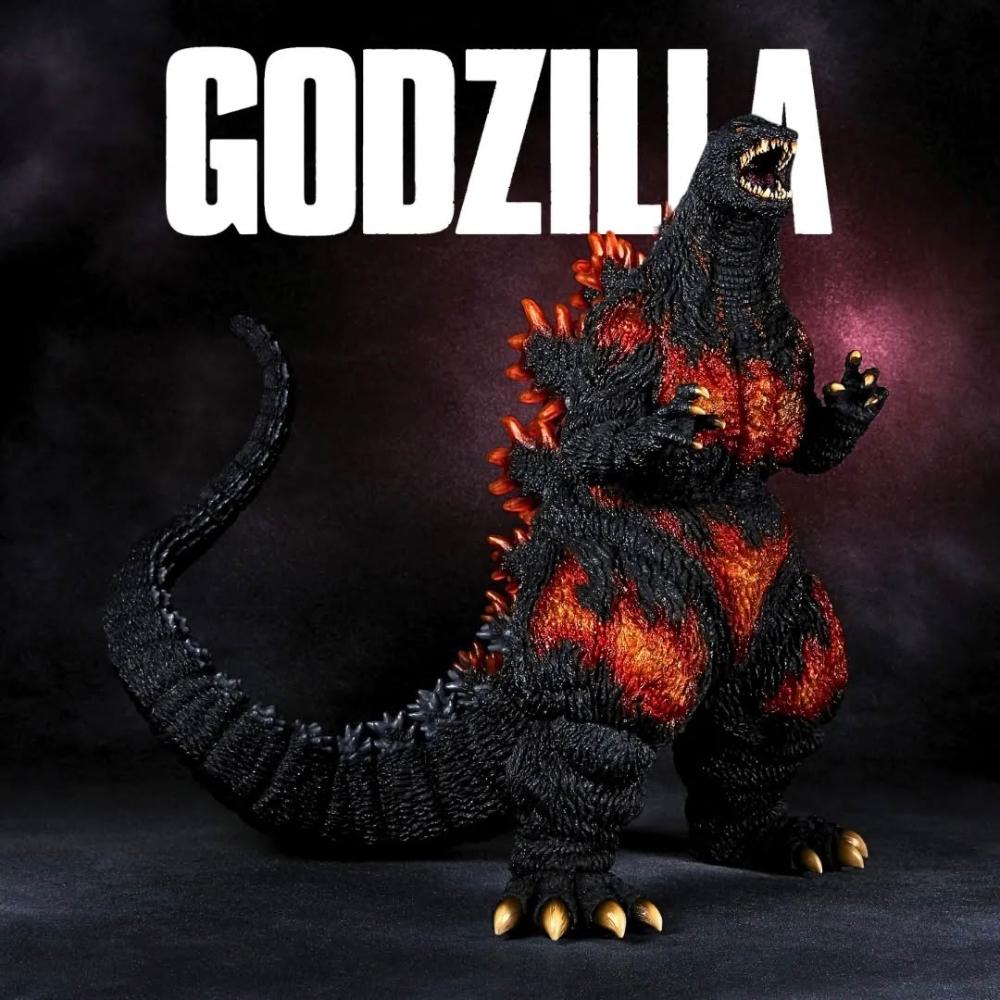 高雄天利鄭姐｜日本海洋堂 Mega Sofvi系列 哥吉拉(1995)軟膠 高度約42cm 收藏 9816222