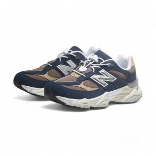 【NEW BALANCE】NEW BALANCE 童鞋 NB 9060 深藍咖 鞋扣 免綁鞋帶 中童 PV9060BF