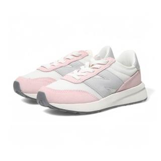 【NEW BALANCE】NEW BALANCE 童鞋 NB 370 粉白 鬆緊帶 復古 中童 PH370AK