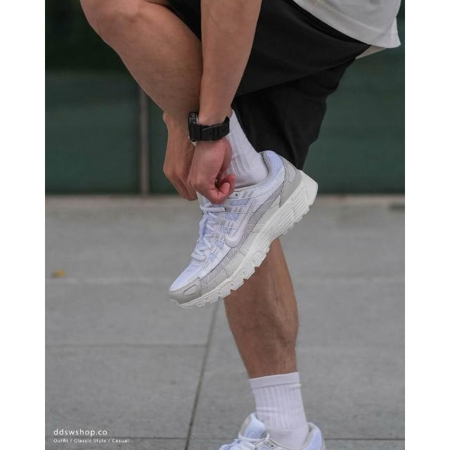 【NIKE 耐吉】Nike P-6000 All White 白底灰配色 復古運動鞋 CV2209-111