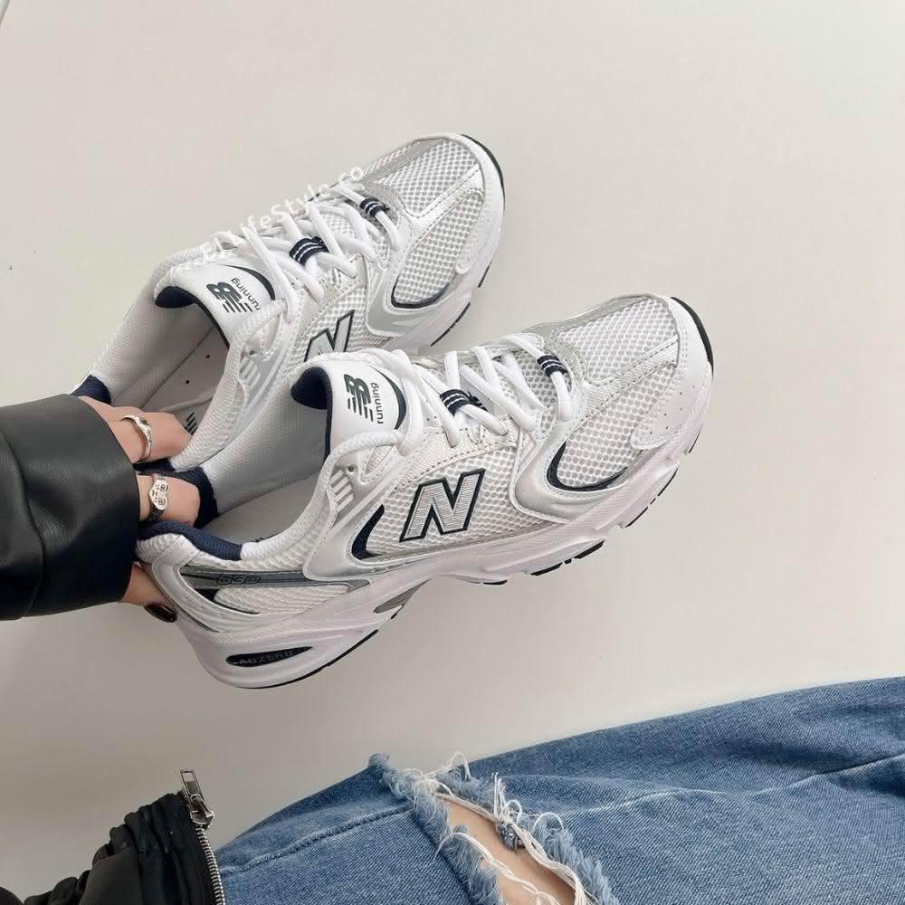 【NEW BALANCE】NEW BALANCE 530 白銀藍 經典款 增高 nb530 MR530SG