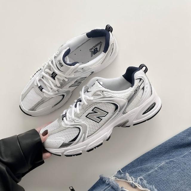 【NEW BALANCE】NEW BALANCE 530 白銀藍 經典款 增高 nb530 MR530SG