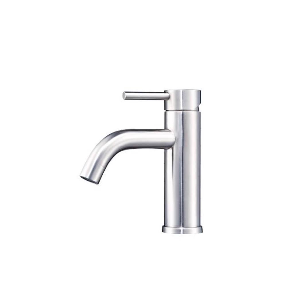 【CAESAR 凱撒衛浴】CAESAR 凱撒衛浴 簡約時尚 304不鏽鋼單孔臉盆龍頭 BT1010S 防濺起泡器 無排桿