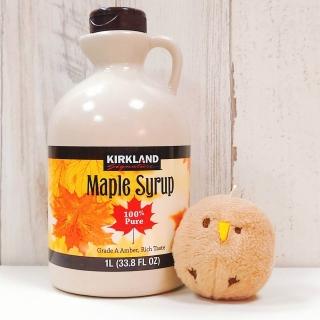 【Kirkland Signature 科克蘭】加拿大 楓糖漿 1公升瓶裝好市多 Costco 科克蘭 楓糖 楓糖漿 maple syrup