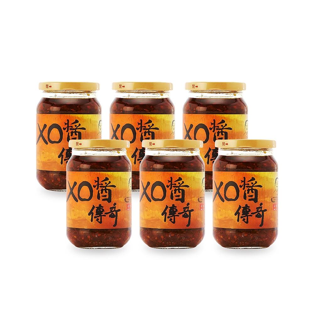 【十味觀】XO醬傳奇350g/瓶(6入組)-頂級食材黃金比例製成