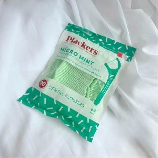【Plackers】Plackers 薄荷牙線 90入 肥達代購