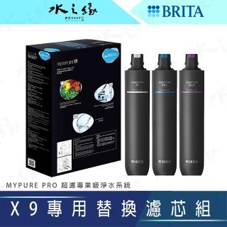 【BRITA】水之緣 德國 BRITA mypure proX9 專用替換濾芯組 免運 BRITA X9濾心