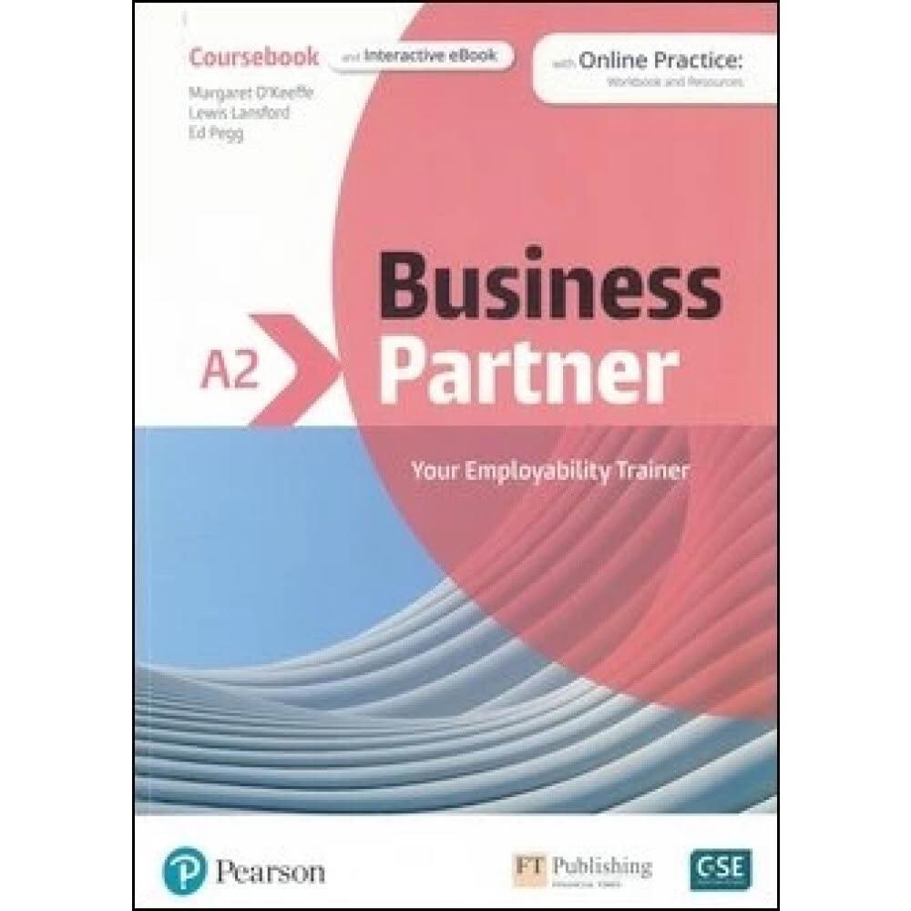【Pearson】Business Partner A2 Coursebook and Interactive eBook with ...