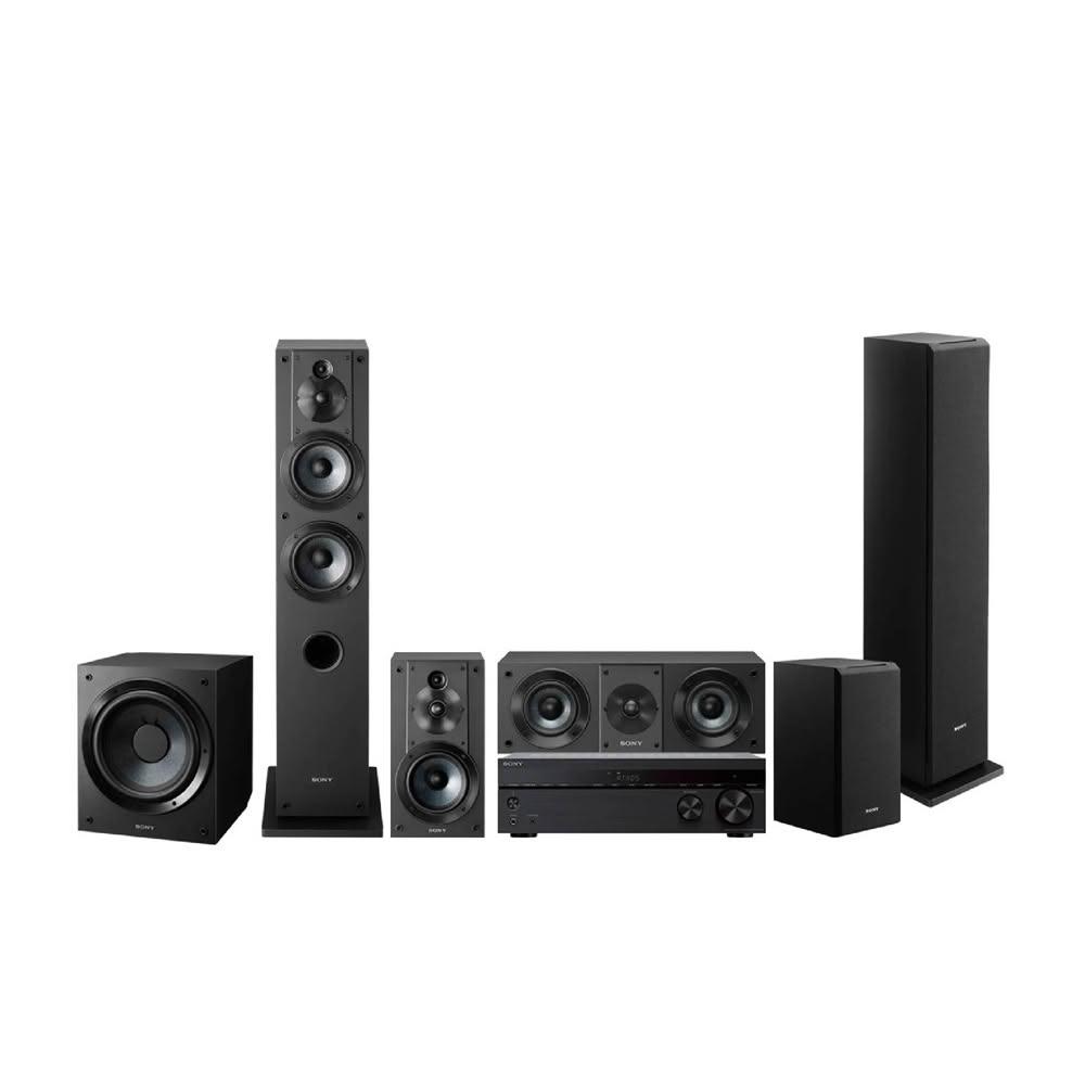 【SONY 索尼】5.1 聲道喇叭組 SS-CS系列SS-CS3+SS-CS5+SS-CS8+SA-CS9 家庭劇院組
