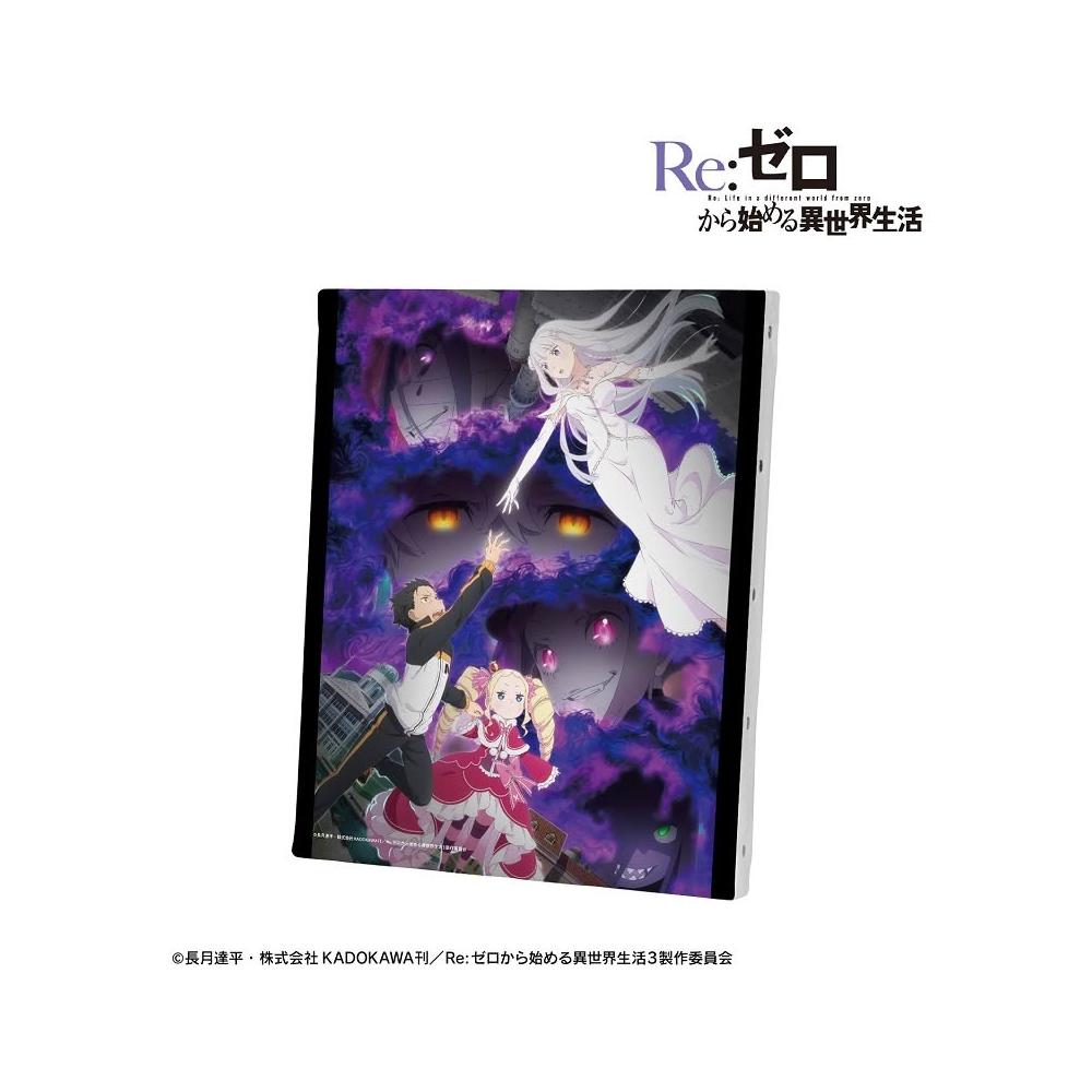 6月預購★AMNIBUS 日本精品 《Re:從零開始的異世界生活 主視覺 無框畫》 4/11截止