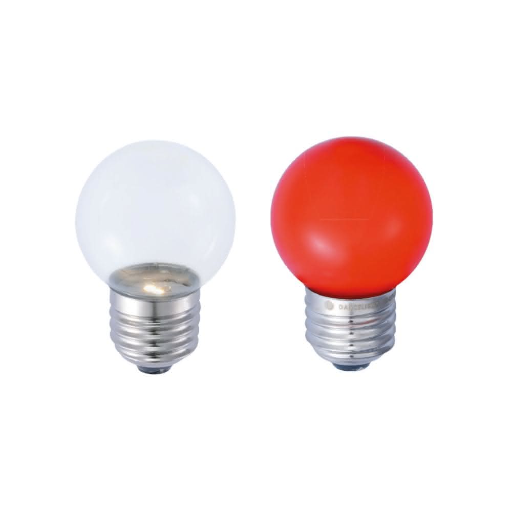 【DanceLight 舞光】0.5W LED小夜燈E27｜G45｜ LED燈泡｜CNS認證｜燈籠燈泡｜神明廳燈泡