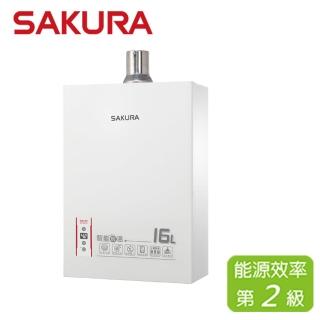 SAKURA櫻花 16L 智能恆溫熱水器 DH1603A(LPG)