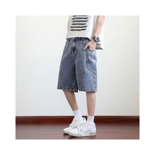 2025夏季 M-8XL 130公斤大呎碼 牛仔短褲 男通動短裤 夏季短褲 透氣短褲 休閒短褲 冰絲短褲 凉感短褲 運動短褲 速乾短褲 機能登山短褲