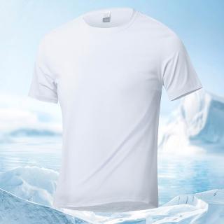 L-8XL 大碼T恤 冰絲短袖t恤 短t T恤男 輕薄透氣短袖 冰絲涼感上衣 冰絲速乾衣 短袖上衣 彈力T恤 運動衣 健身衣 男吸濕排汗衣