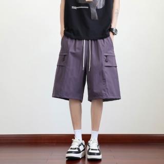 2025夏季 M-8XL 130公斤大呎碼 薄款工裝短褲 多口袋工裝褲 夏季短褲 透氣短褲 休閒短褲 運動短褲 速乾褲 登山短褲 五分褲 寬鬆短褲