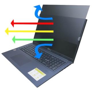 【Ezstick】ASUS Vivobook 17 M1702 M1702QA 防藍光 防眩光 防窺膜 防窺片 360度防窺