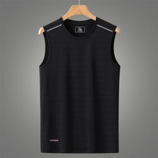 2025夏季 L-8XL 135公斤大呎碼 休閒背心 內搭背心 吸汗背心 透氣背心 冰絲背心 背心涼感 快乾背心 健身背心 運動型背心 男款背心