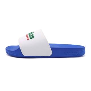 【adidas 愛迪達】Adidas Adilette Shower 白藍色 防水 休閒 拖鞋 男女款 H7393 IE8943