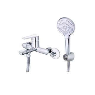 【CAESAR 凱撒衛浴】CAESAR 凱撒衛浴 超值推薦 防纏軟管 沐浴龍頭組S383CS1 蓮蓬頭 3段式出水SH233