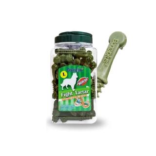 【Bone Plus】潔牙骨結桶裝 Bone+ 英國 BP 六星潔牙棒 S M L 雙刷頭潔牙骨 桶裝 700G 狗狗潔牙骨