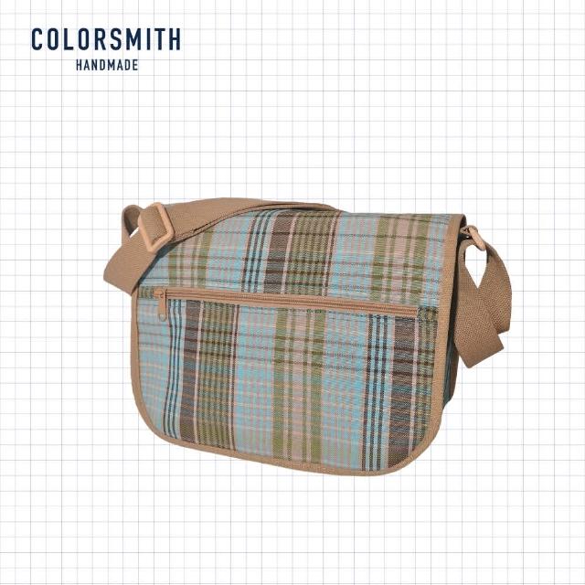 【COLORSMITH】EP．經典郵差包．EP-1339-BL(台灣原創品包包品牌)