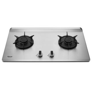 【林內】RB-L2600S 彩焱系列 檯面式彩焱不銹鋼雙口爐 (含標準安裝)