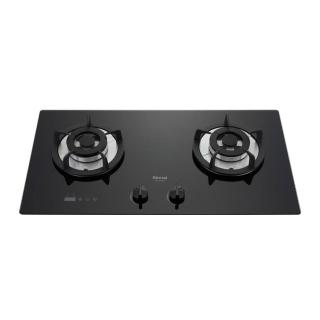 【林內】RB-S2630G(B) 防漏系列 檯面式防漏玻璃雙口爐 (含標準安裝)