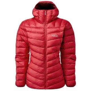 【RAB】女款 Prosar Jacket 輕量保暖羽絨連帽外套 800FP 紅寶石 QDN90RU 綠野山房