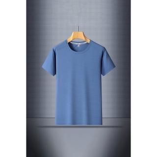 2025夏季 台灣發貨 L-8XL 大尺碼男裝 涼感衣 冰絲上衣 健身衣 速乾衣 涼感t恤 男t恤短袖 運動衣 短袖 吸濕排汗短袖 休閒短袖