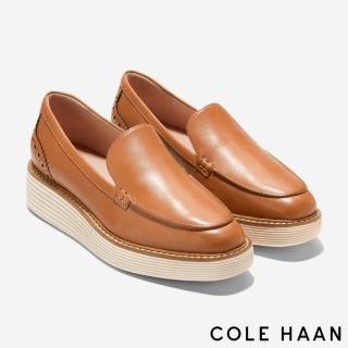 【Cole Haan】OG PLATFORM VENETIAN LOAFER 厚底樂福鞋 女款 焦糖色-W28729